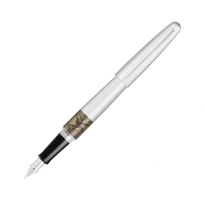 Pilot MR Retro Pop Collection - Stylo plume - Plume Moyenne GRIS